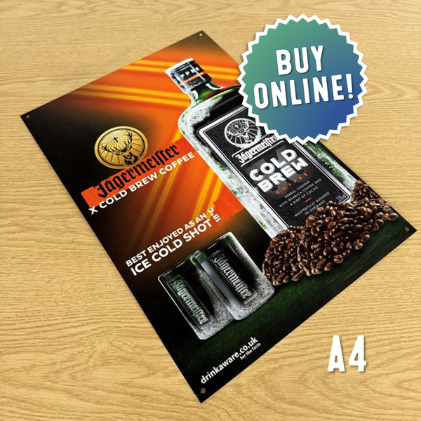 Flat Bar Signs - A4 – BeerBranding.co.uk